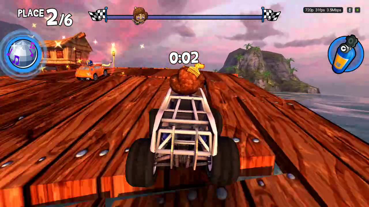 Nvidia Shield Android TV Beach Buggy Racing Daily Challenge 05-15-2016 ...