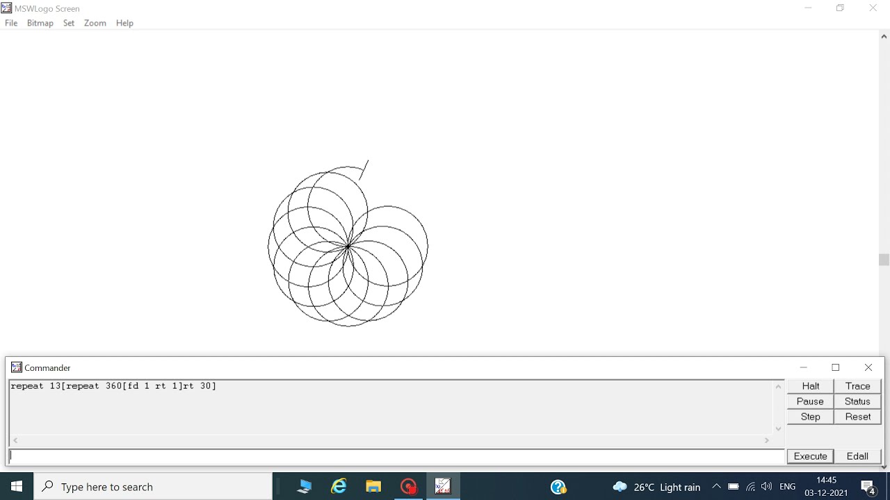 How To Create Flower Pattern 2 In Mswlogo For Class 3 grade 3 YouTube How To Create Flower Pattern 2 In Mswlogo For Class 3 grade 3 YouTube