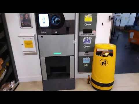 Reverse vending machine, Netherlands - YouTube