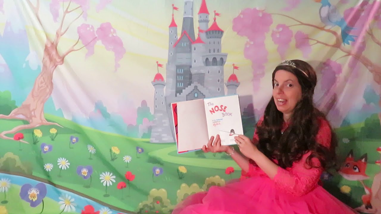 Storytime with Princess Penelope-The Nose Book, Story #6 - YouTube