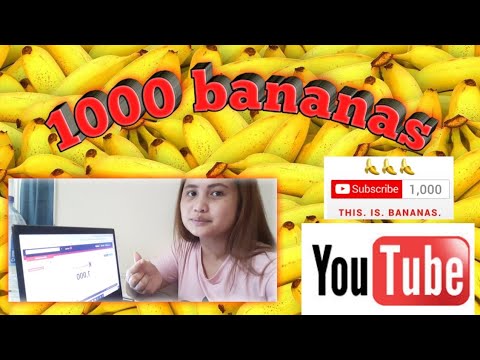 Hello Everything I GET MY 10000 BANANAS || Thank you Subcribers | - YouTube