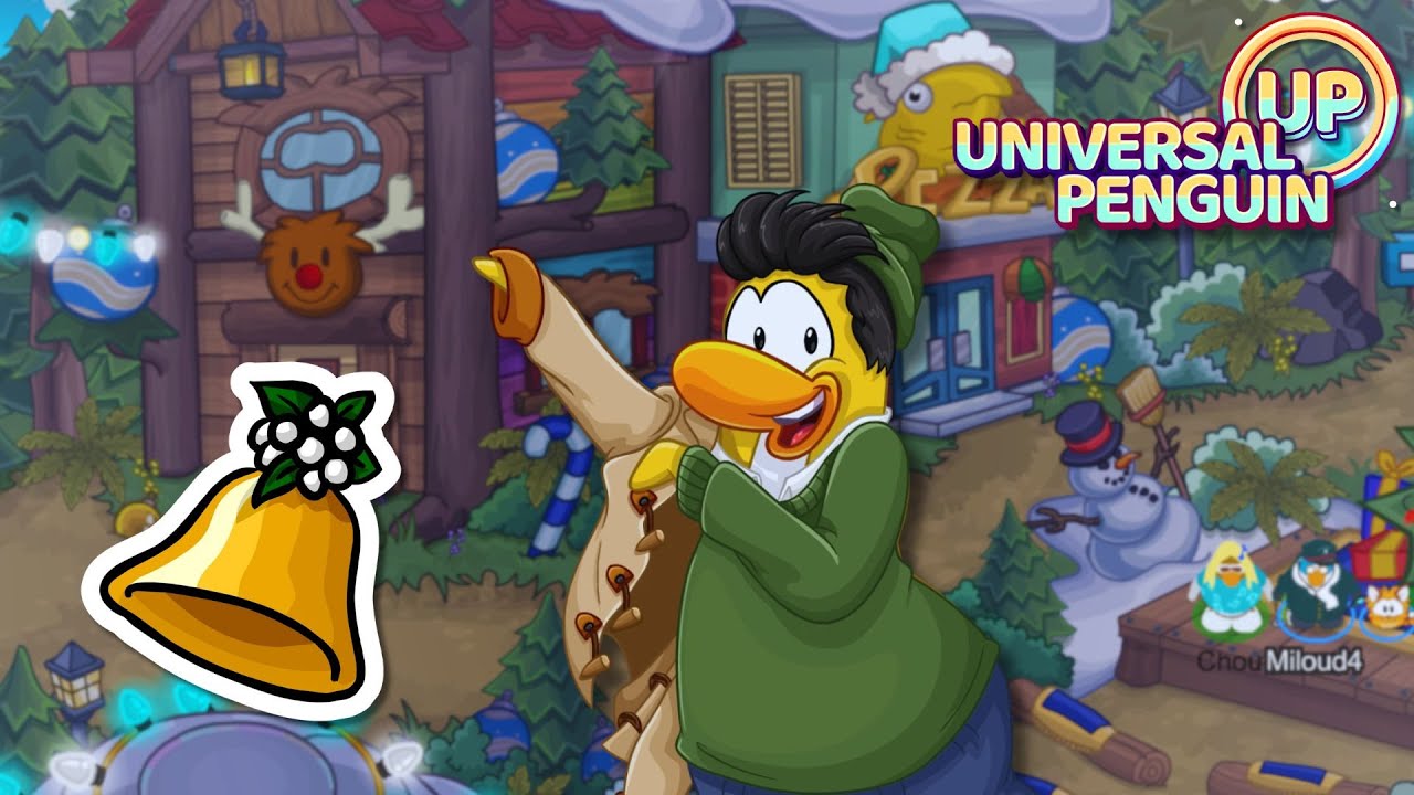 Christmas Bell Pin - Universal Penguin - YouTube