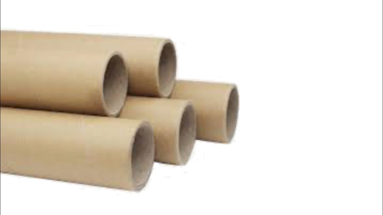cardboard pipe - YouTube