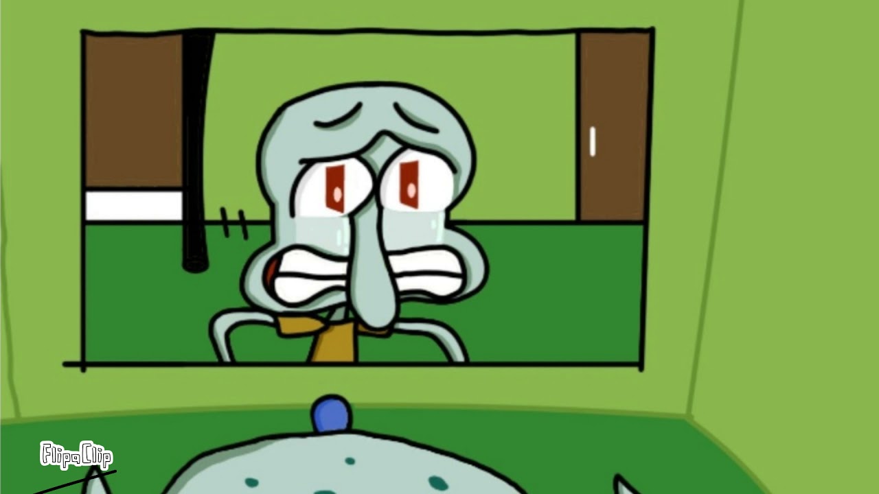 Calamardo llorando HD - YouTube