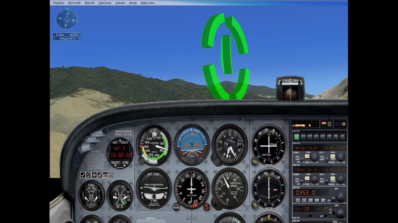 Flight Simulator X Tutorial 6: Introduction to Mountain Flying - YouTube