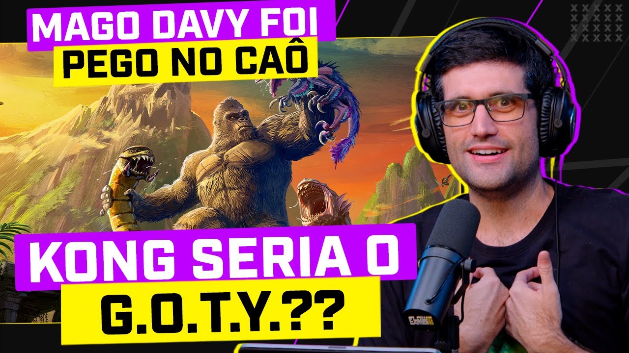 O MAGO DOS GAMES FOI FILMADO JOGANDO O INJUSTIÇADO KONG! - YouTube