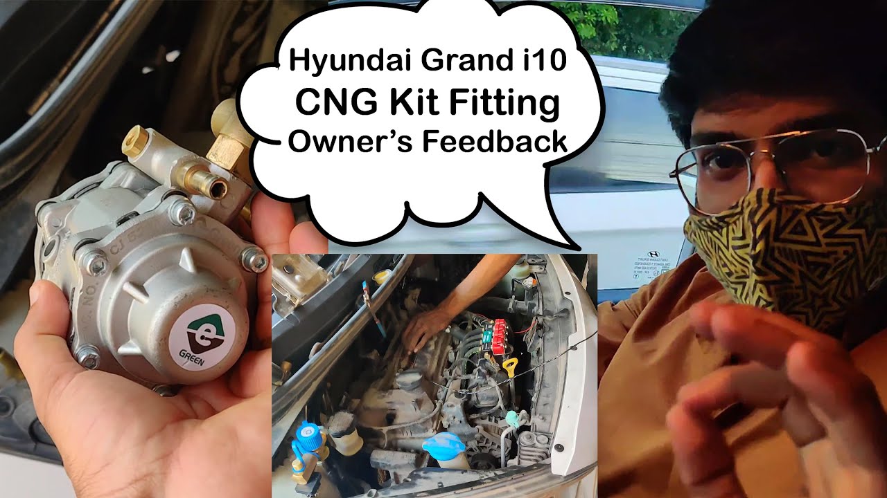 Hyundai Grand i10 Sports CNG Fitting | Owner's Feedback | E Green CNG ...