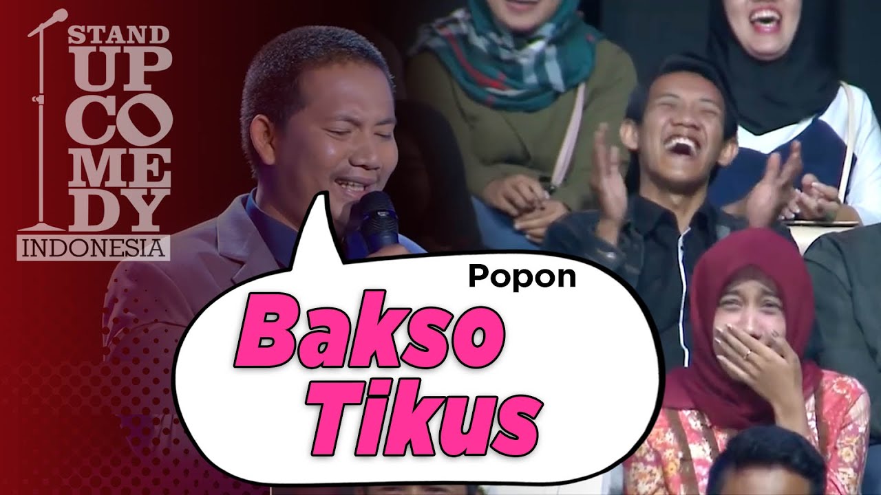 STAND UP COMEDY - NGAKAK! Popon: Bakso Tikus - YouTube