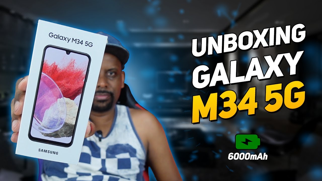 UNBOXING GALAXY M34 5G - YouTube