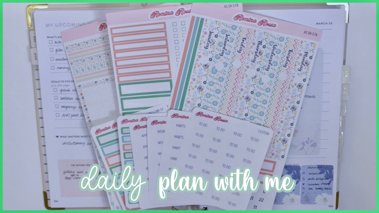 Daily Plan with Me - Moving Week Update! 📦 | Season by Season Daily ...