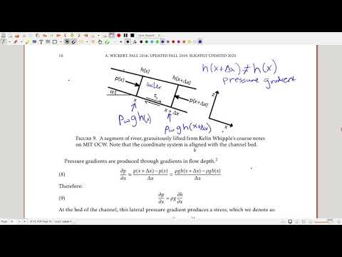Open-channel flow: Shear stress, shear velocity, and turbulence - YouTube