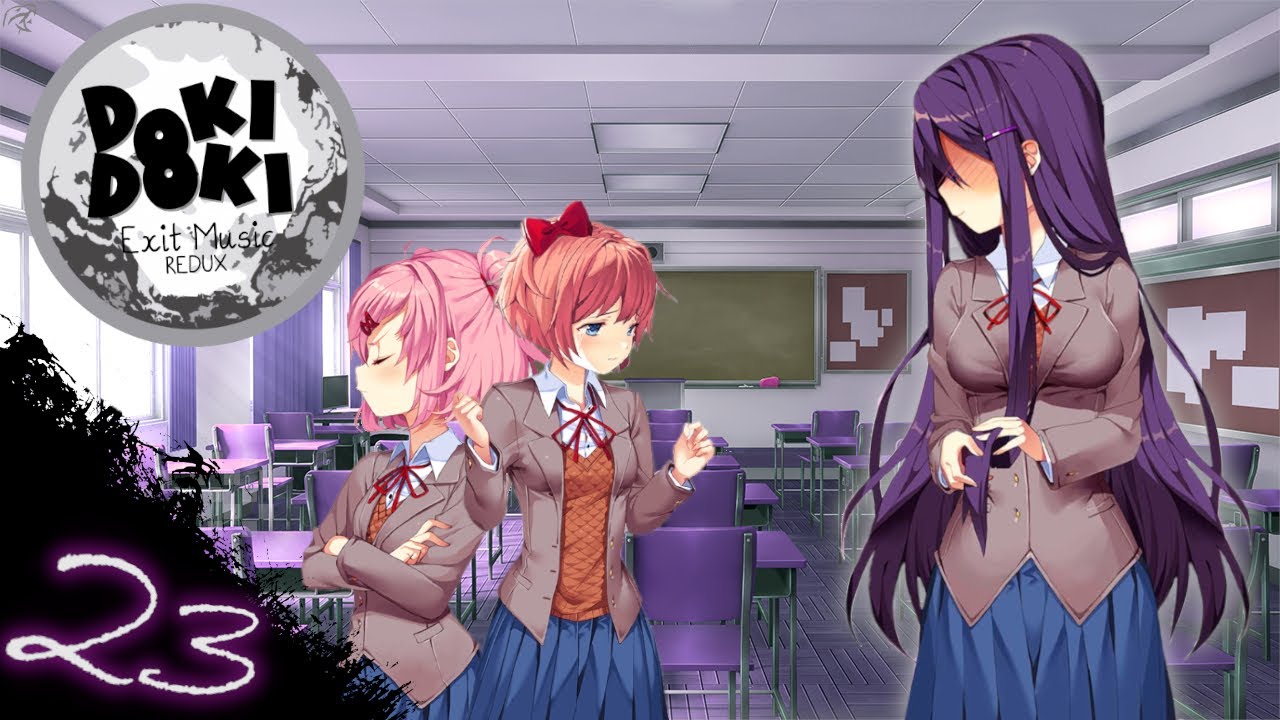 Zagrajmy w Doki Doki Exit Music Redux (PL) - Oczami Yuri #23 (Bonus ...