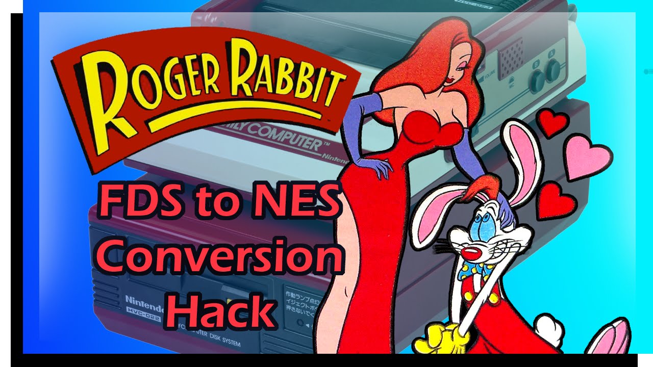 Roger Rabbit FDS to NES hack - YouTube