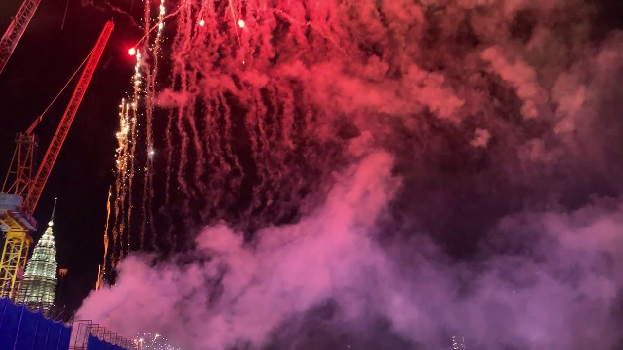 Celebrating Kuala Lumpur 2019-20 NYE at Deep Blue Roof top Bar - YouTube