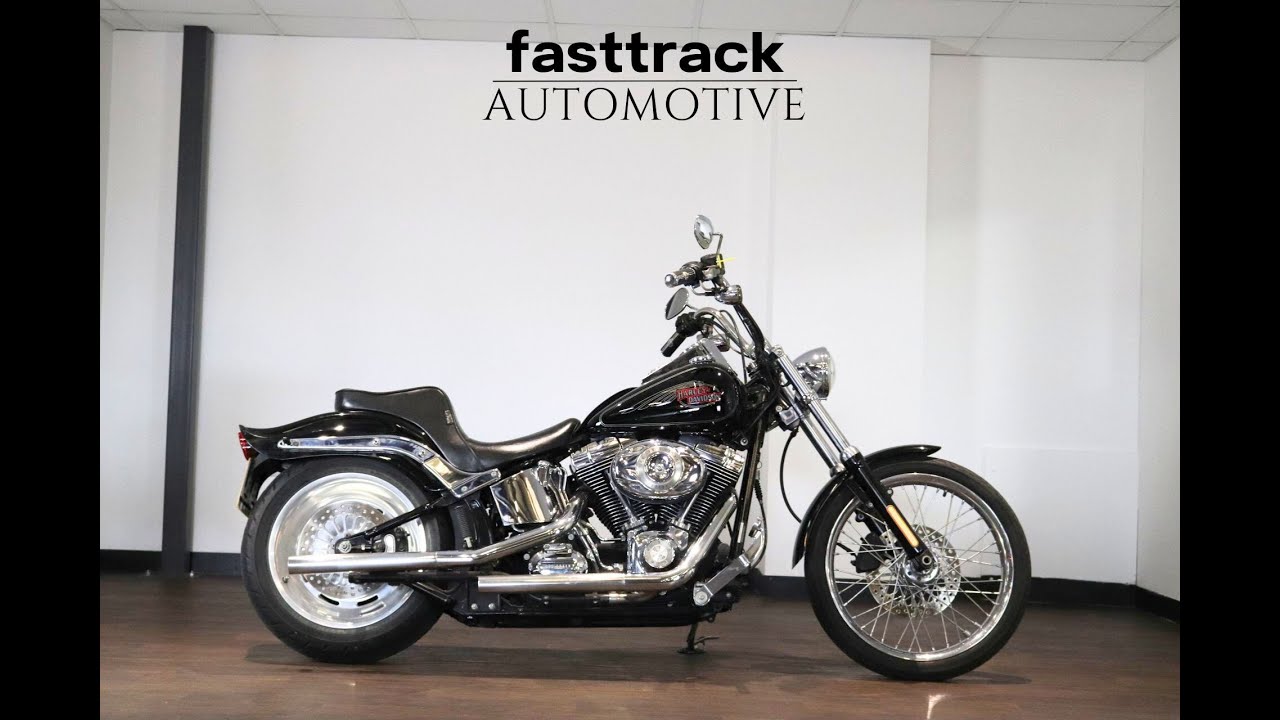 HARLEY DAVIDSON SOFTAIL STANDARD WALK AROUND VIDEO TOUR START UP - YouTube