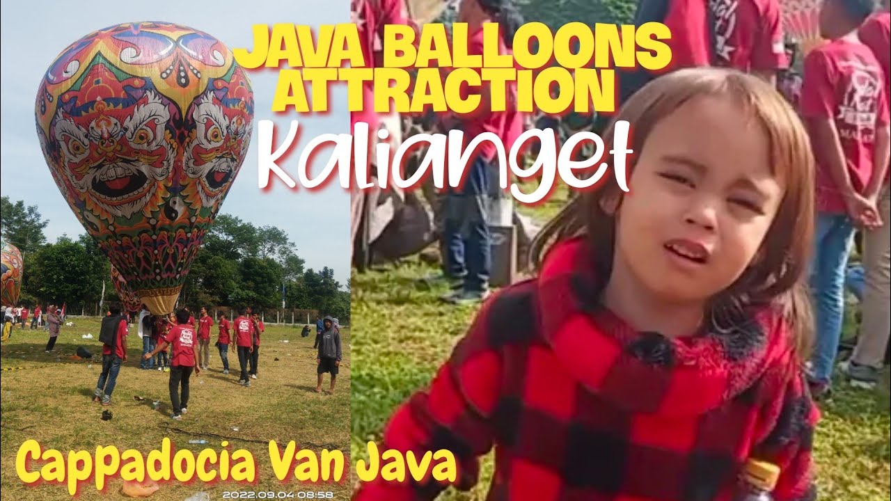 Keren‼️Java balloons Attraction Cappadocia Van Java di Taman Wisata ...