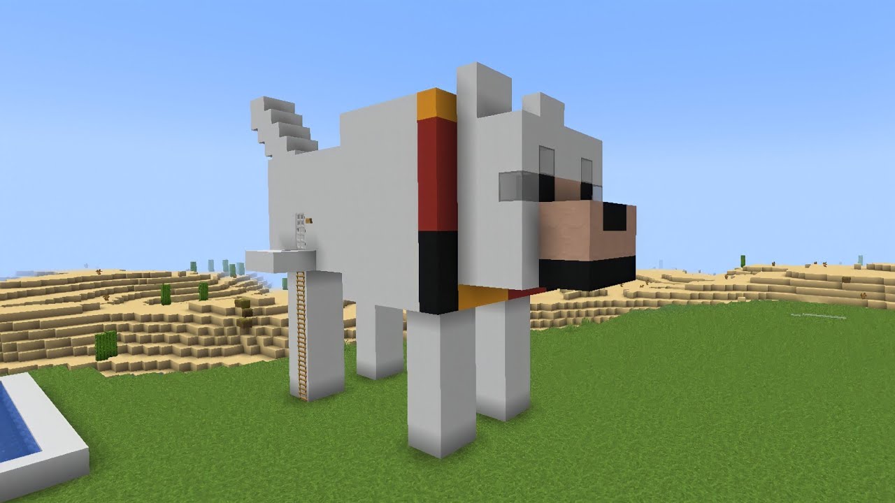 Dog🐶 House For Pets In Minecraft - YouTube