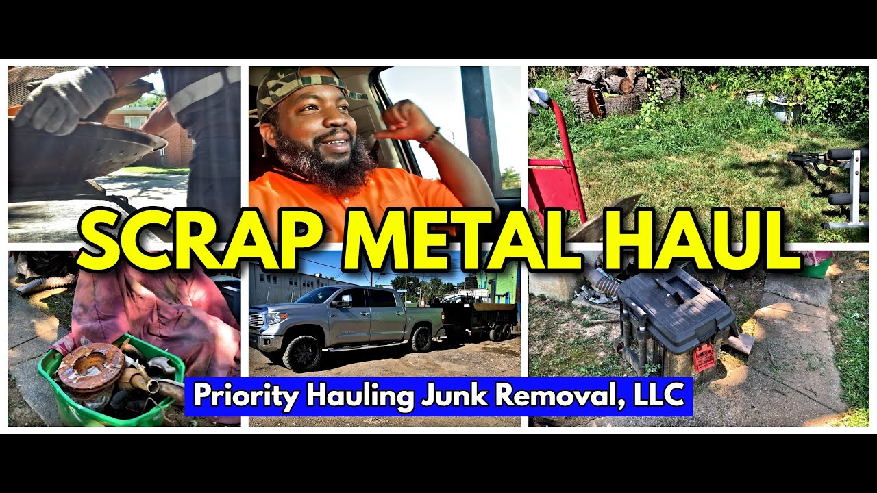 ♻️ Scrap Metal Removal – Back Patio Cleanup | Baltimore Junk Removal Ep ...