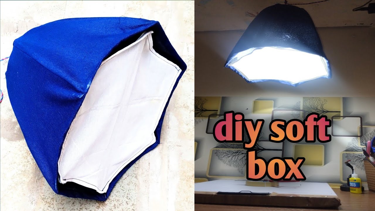 how to make a soft box at home #diy #homemade - YouTube