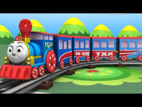 Kids Train Videos || Kids Train Driving Video || Kids Toys Video ...