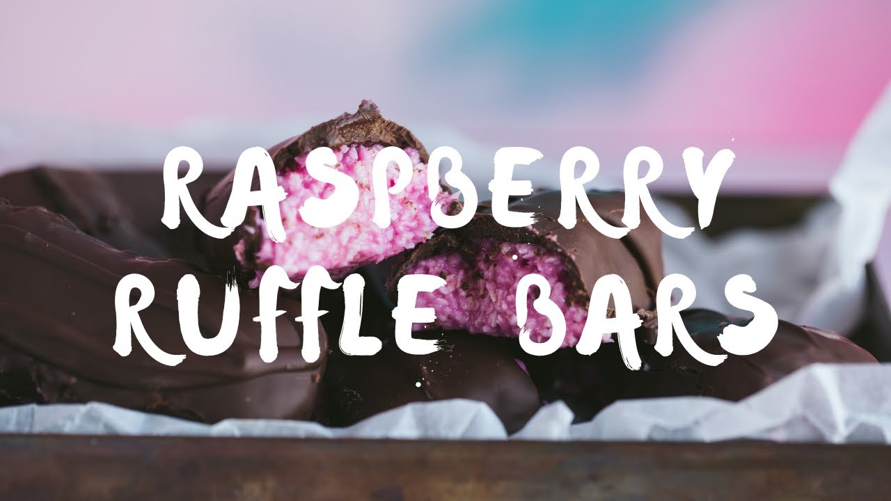 Raspberry Ruffle Bars - YouTube