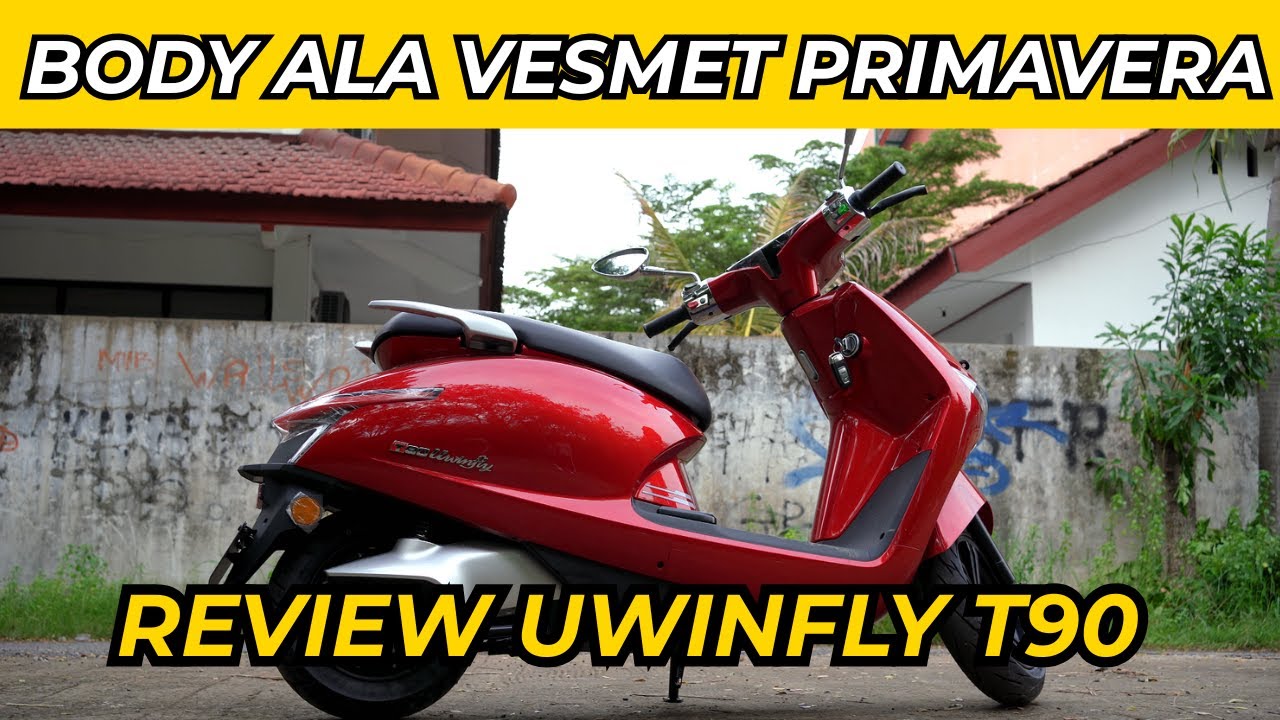 UWINFLY MOTOR LISTRIK T90 TEST DRIVE FULL REVIEW WITH RIZAL HADY | BUAT ...