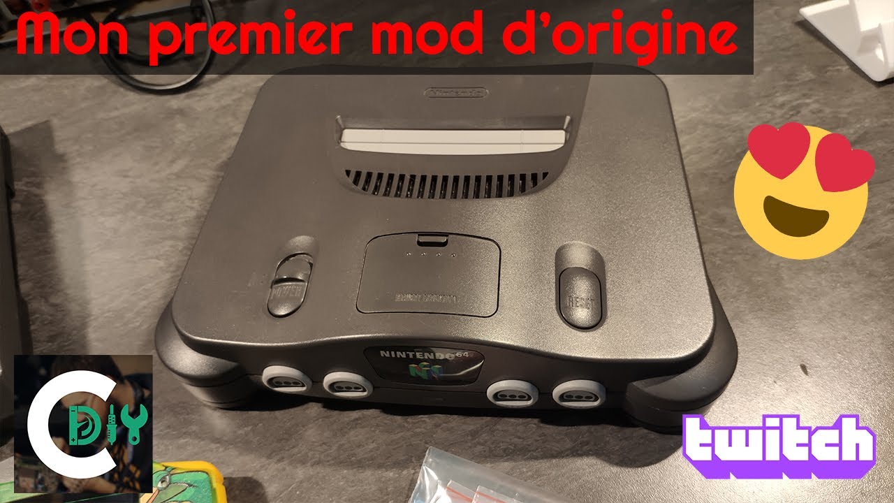 [N64] Mod RGB officiel Nintendo 64 FRA - YouTube