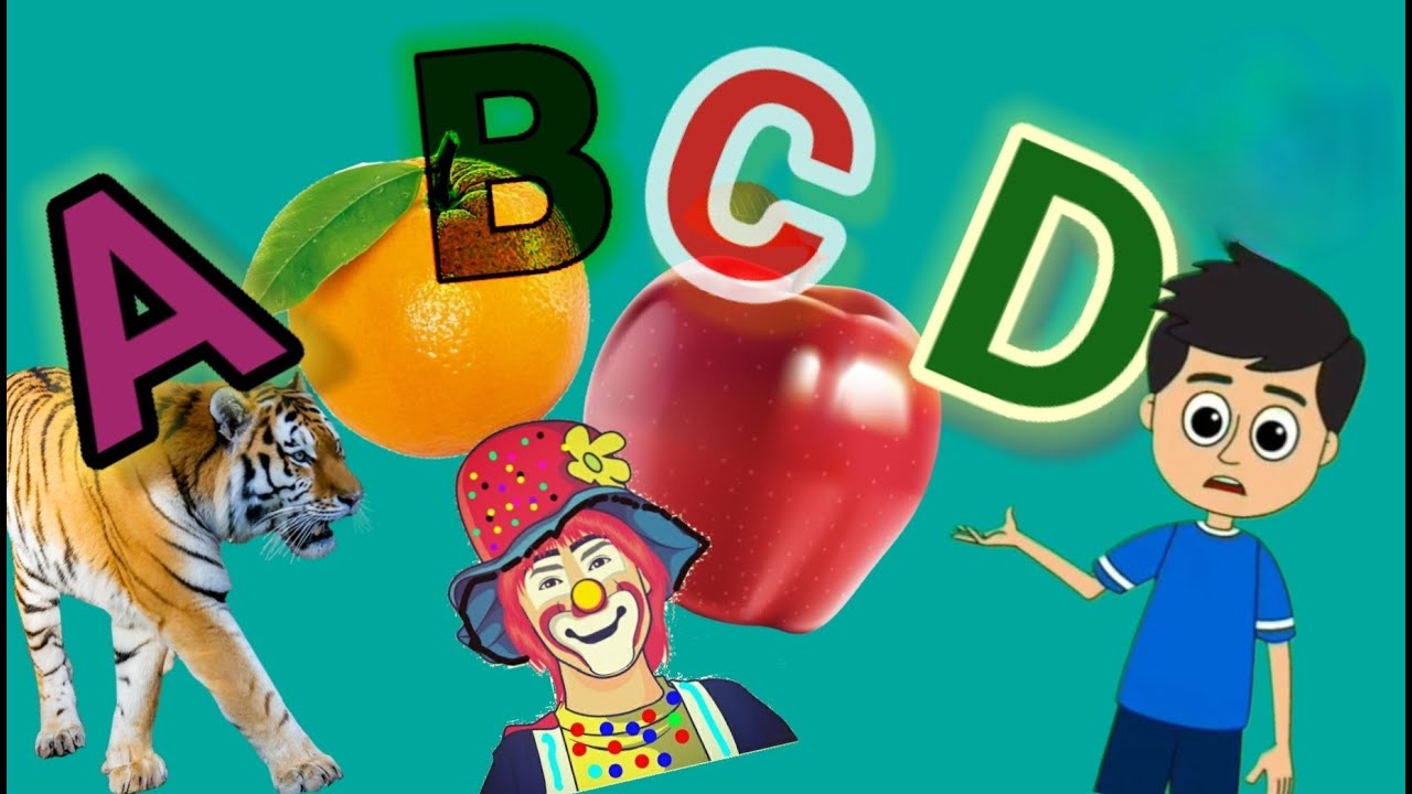 ABCD for children@Kids special | ABCD Alphabets | learn at home ABCD ...