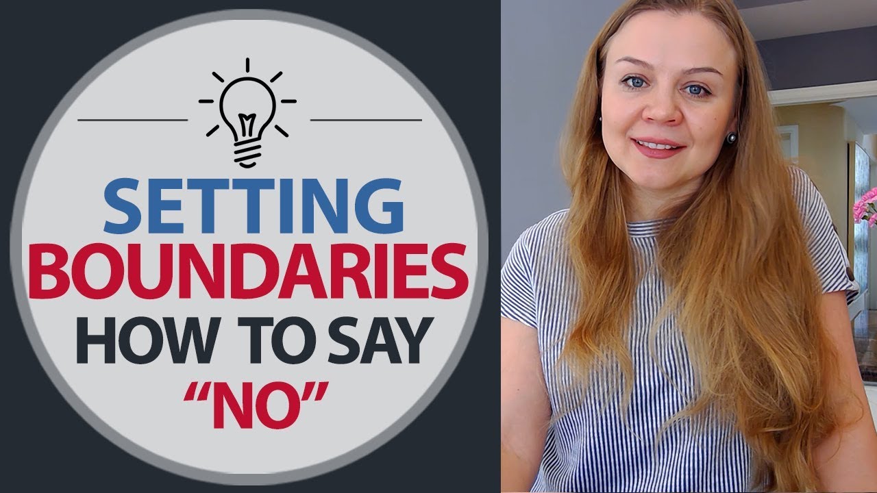 Setting Healthy Boundaries - How to say No. Personal Boundaries in ...