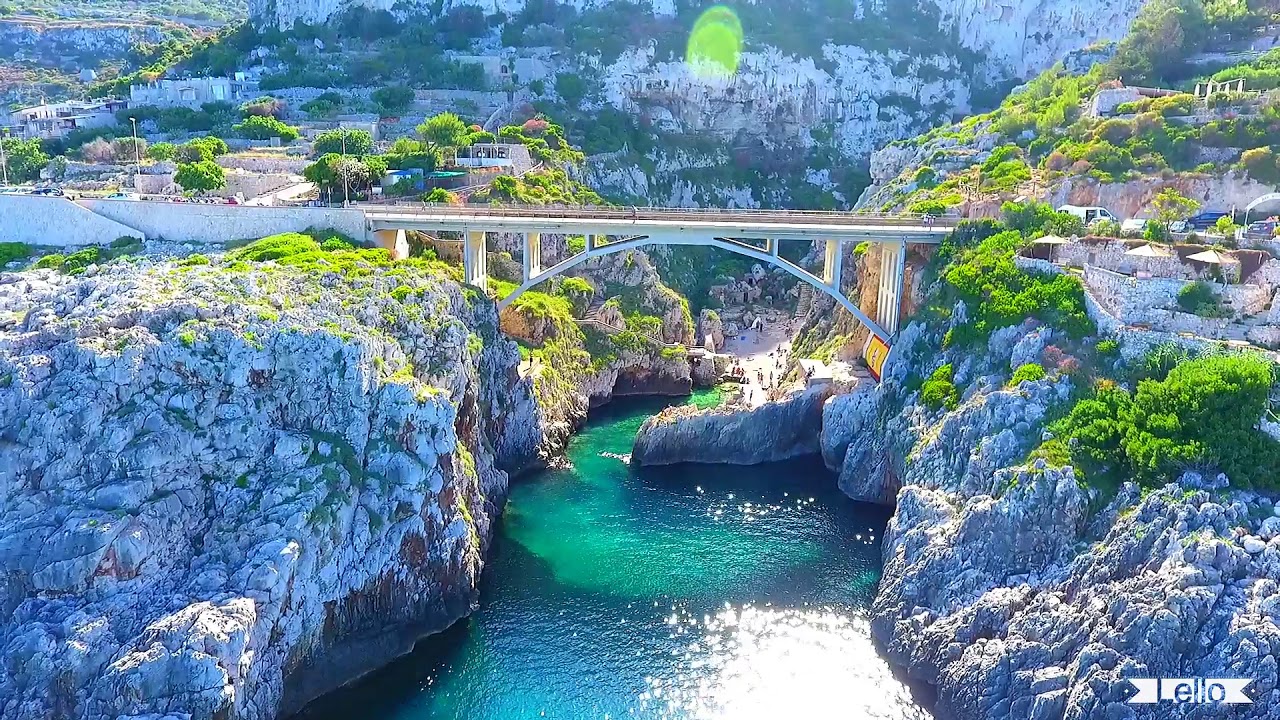 Santa Maria di Leuca e il Ponte Ciolo (le) - YouTube