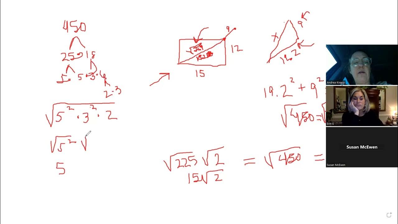 Simplifying radicals 13 3A 8 cont - YouTube