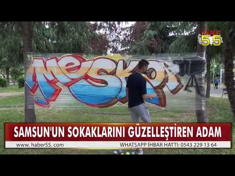 DUVARLARA GRAFFİTİ YAPMASI TEPKİ GÖRÜNCE İLGİNÇ BİR YÖNTEM BULDU