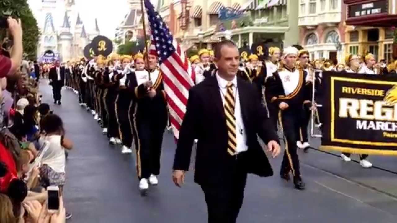 Riverside Regiment in Disney 2015 - YouTube
