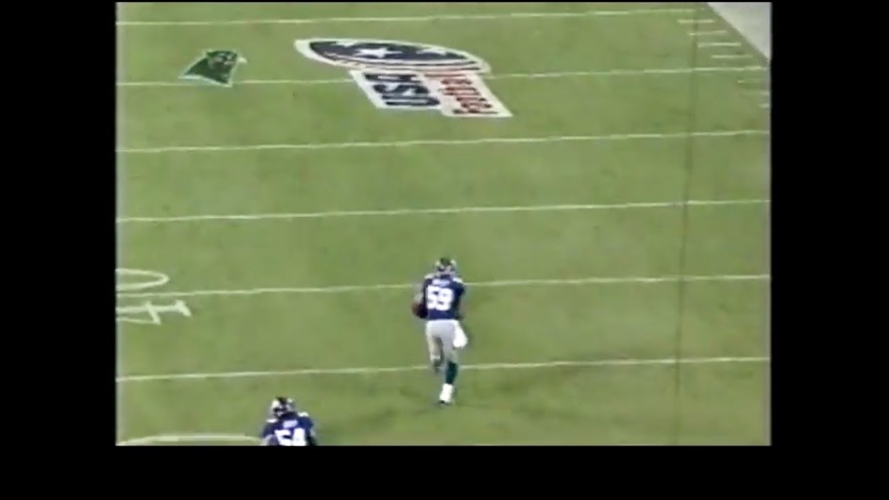 Micheal Boley Interception Return 2011 Pre-Season (Panthers Broadcast ...