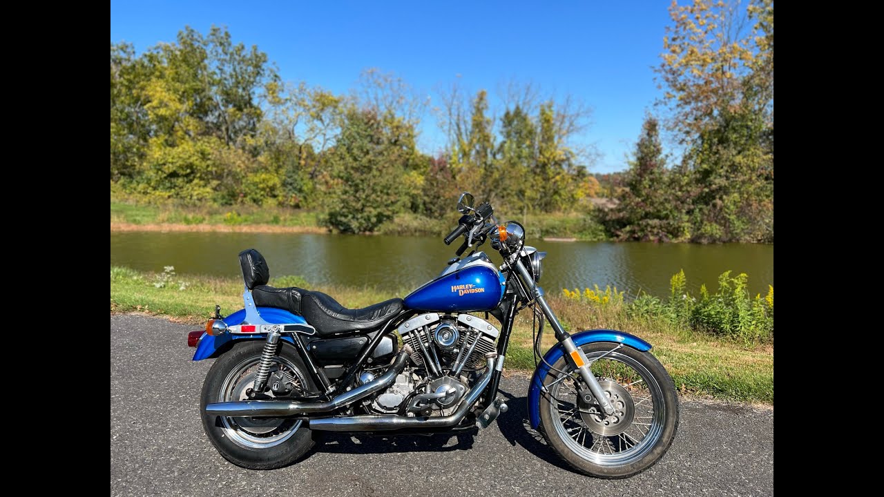 1982 Harley-Davidson FXR Super Glide 80" Shovelhead, 5-Speed, First ...