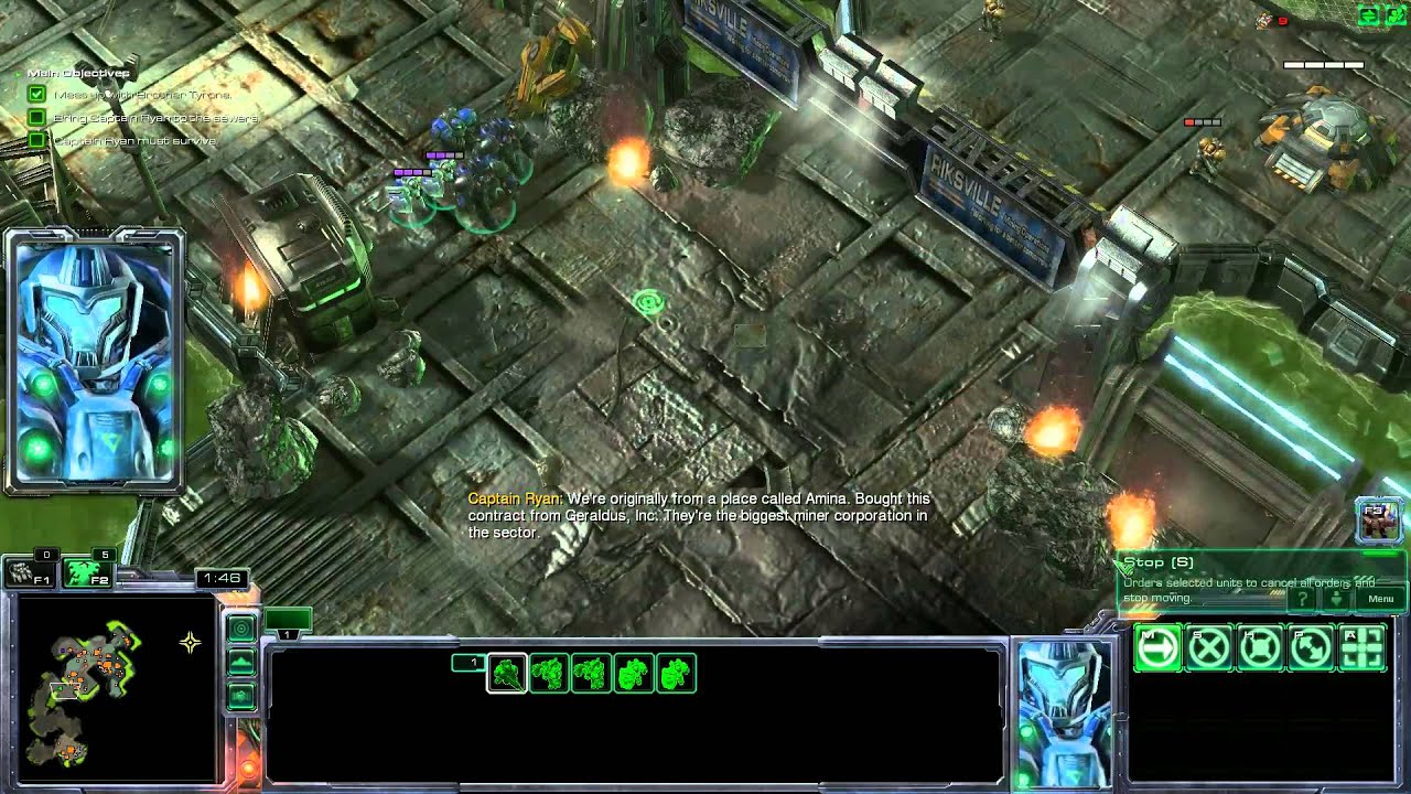 Starcraft 2: Crimson Moon 01 - Roverville - YouTube