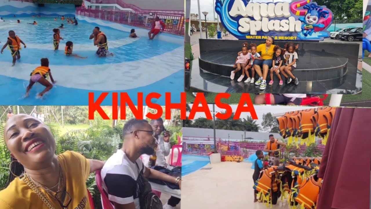 Travel vlog Part 3: Aqua splash + Plaza limete Kinshasa 2021 avec les ...