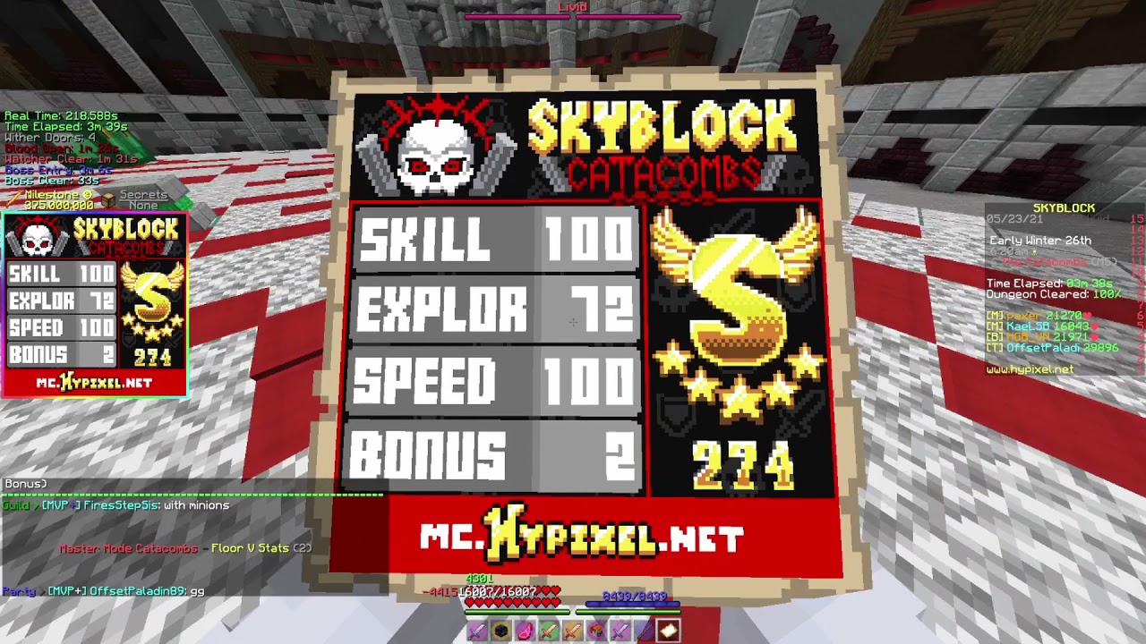 claiming diamond livid head (hypixel skyblock) - YouTube