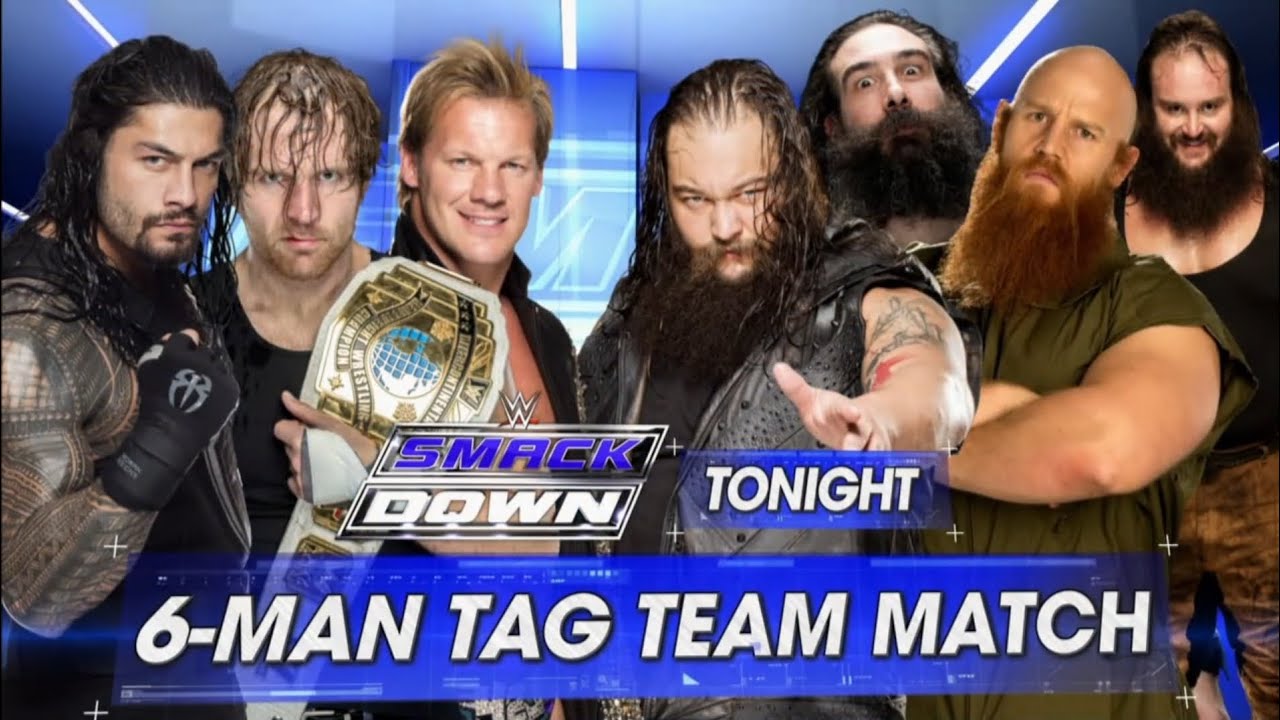 FULL MATCH: 6-Man Tag Team Match (2/2) | WWE SmackDown 01/28/16 - YouTube