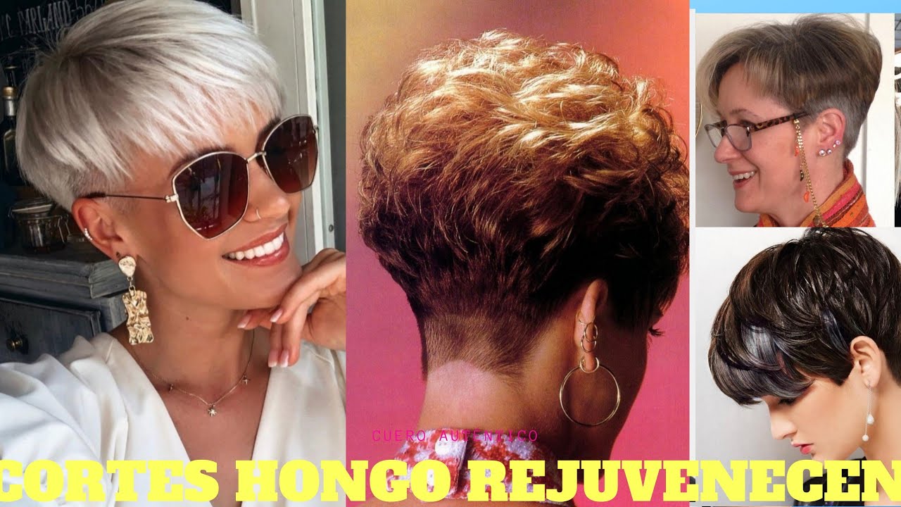 ☆CORTES DE CABELLO SEÑORAS 40 Y Mas☆CORTE HONGO REJUVENECEN MODERNOS ...
