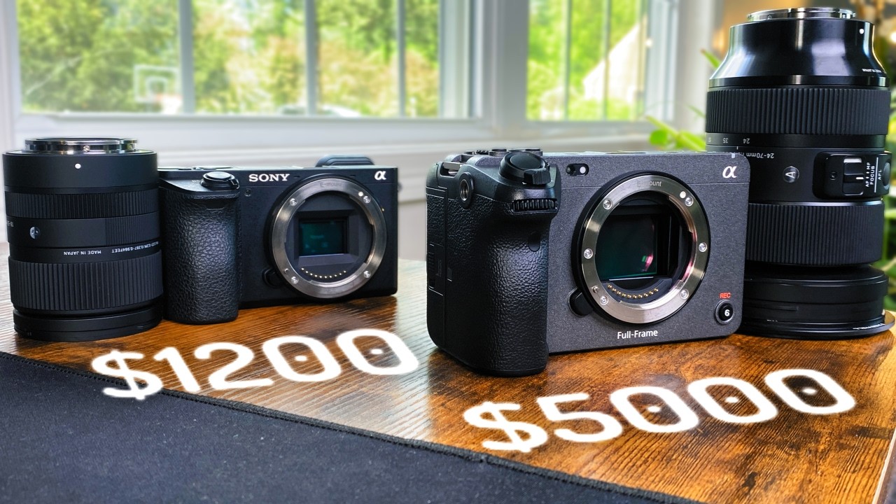 The real difference between a beginner vs pro camera - YouTube