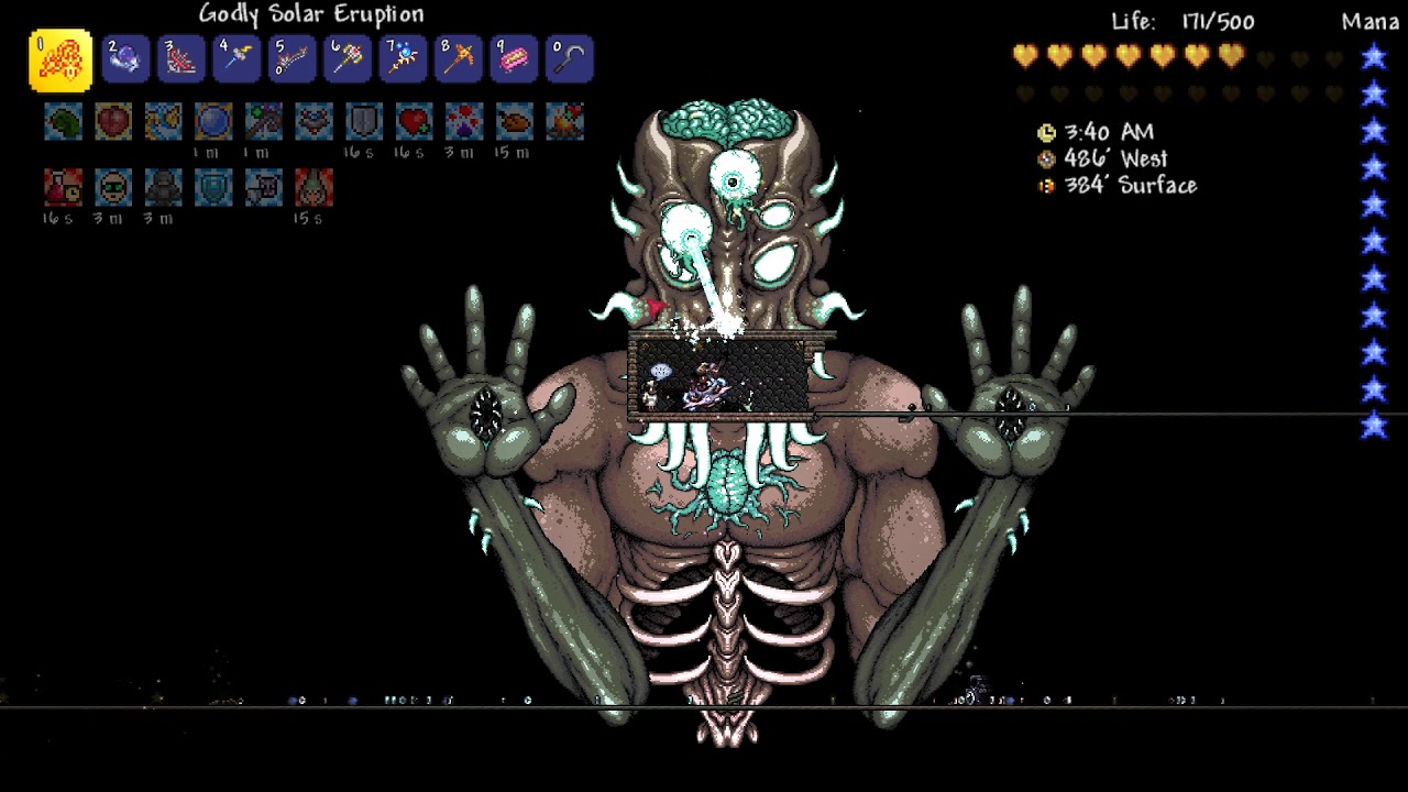 Expert - Boss: Moon Lord - Terraria - YouTube