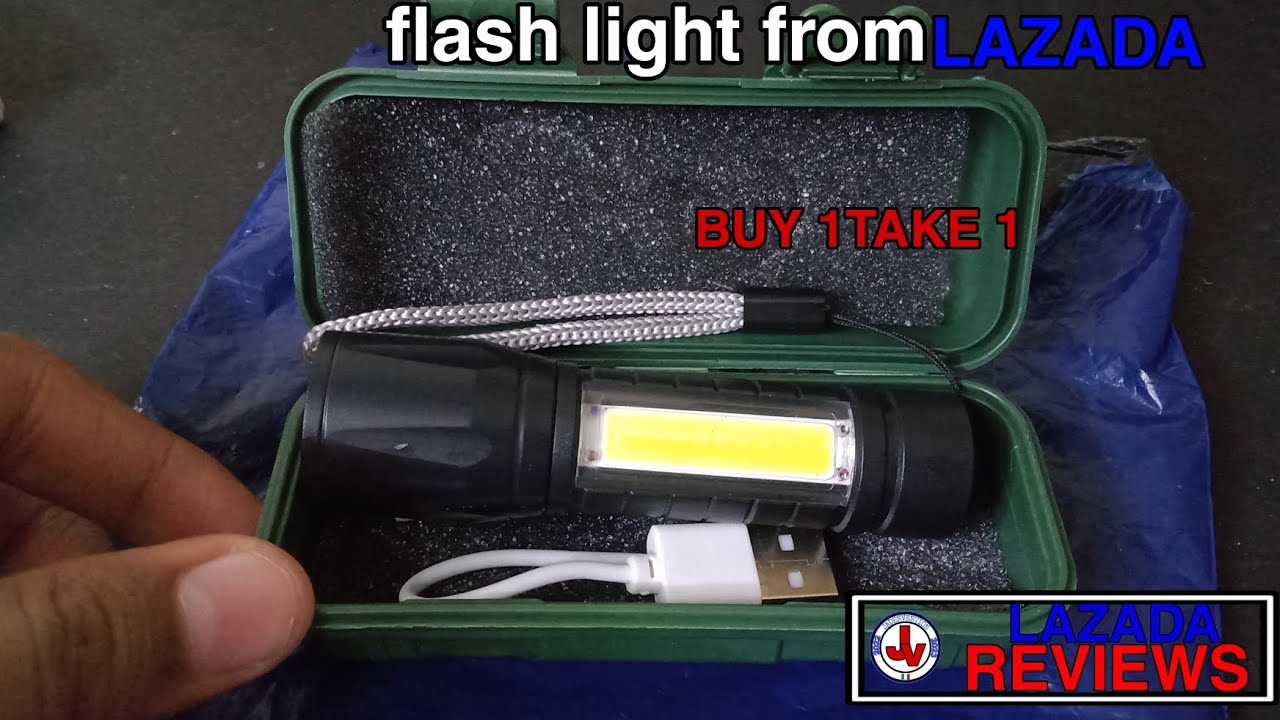 mini flash light from LAZADA buy1 take1 sulit to😍😍 - YouTube