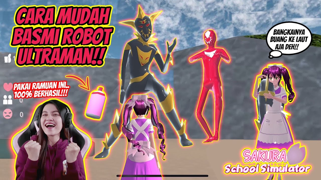 CARA MUDAH BASMI ROBOT ULTRAMAN DI QUARRY!! 100% BERHASIL!! SAKURA ...