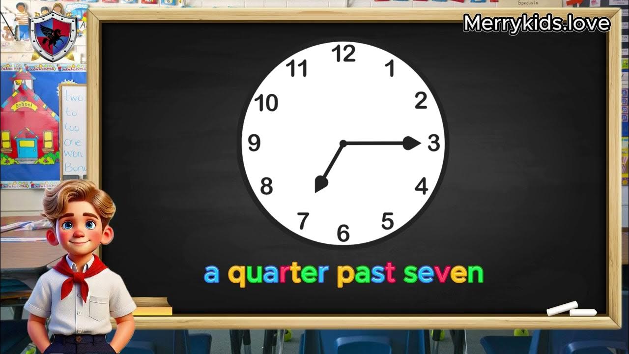 BASIC MATH IN ENGLISH - GRADE 2 - Unit 7 || Lesson 1: Telling the time ...