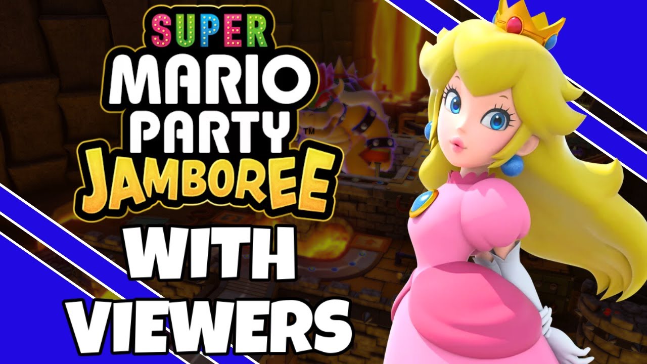 My Bachelor Party! | Playing With Viewers! | Super Mario Party Jamboree ...