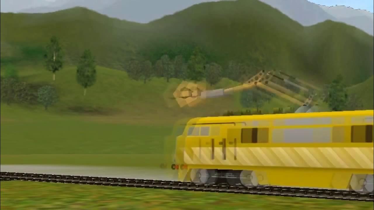 Thomas & Friends The Magic Railroad Different Version of Diesel 10 Chasing Thomas and Lady - YouTube