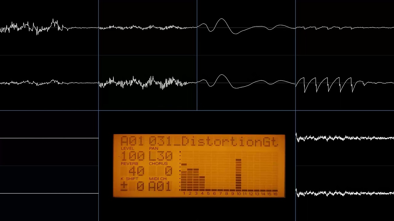 DOOM - Intermission from DOOM [SC-88] (Oscilloscope View) - YouTube