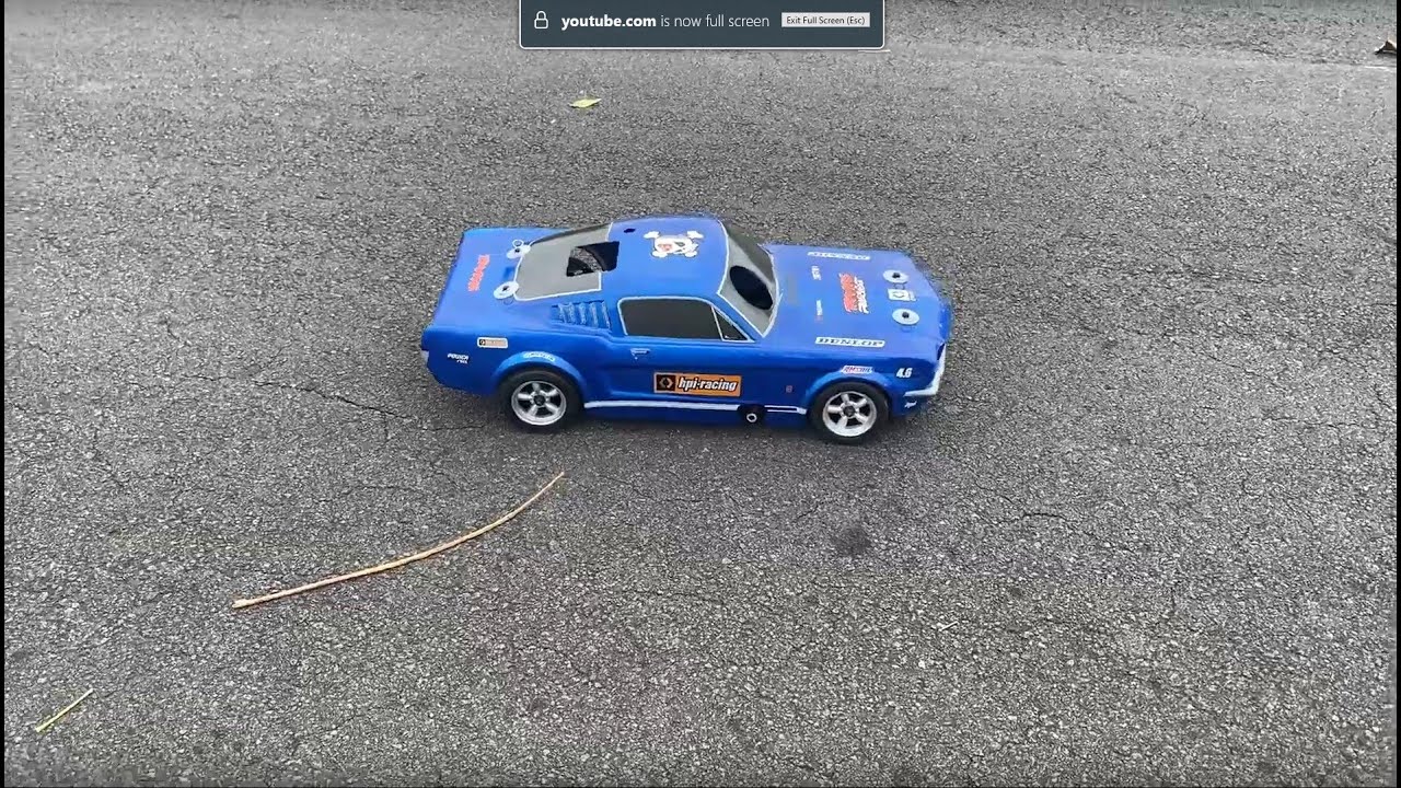 HPI RS4 EVO 3 NITRO - Ford Mustang 66 - YouTube