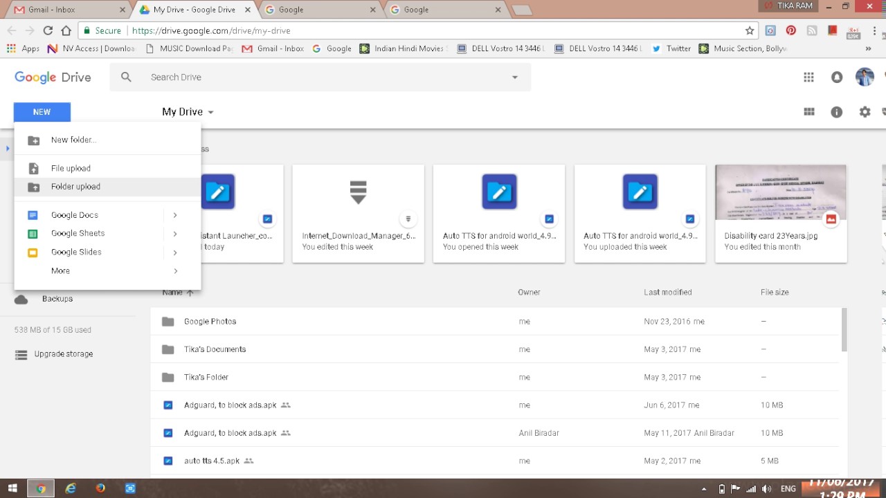 HOW TO UPLOAD ANY FILE FOLDER AT GOOGLE DRIVE FROM PC WITH SCREEN how-to-upload-any-file-folder-at-google-drive-from-pc-with-screen